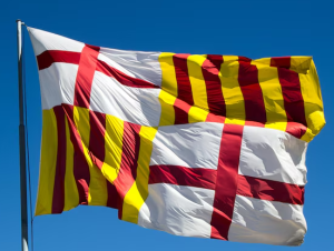 What Does The Barcelona Flag Look Like? - Dave In Spain