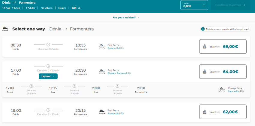 Ultimate Guide To The Denia To Formentera Ferry - Dave In Spain