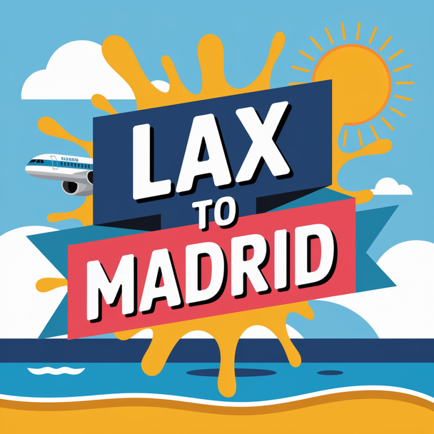 LAX to Madrid: Before You Book Read This - Dave In Spain